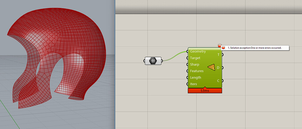 TriRemesh error - Grasshopper - McNeel Forum TriRemesh error - Grasshopper - McNeel Forum
