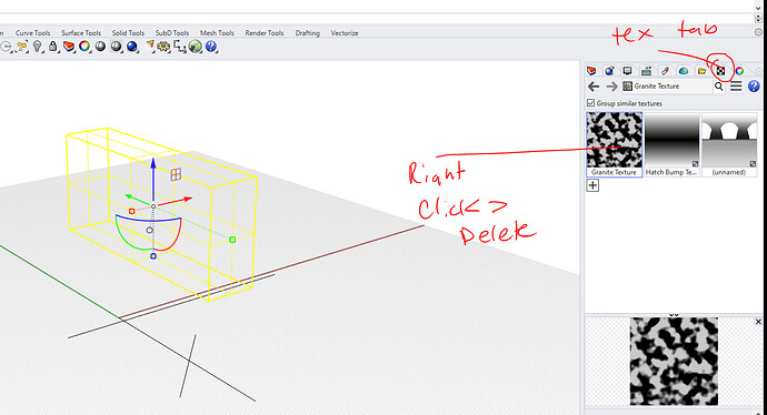 How to clear displacement bitmap - Rhino for Windows - McNeel Forum