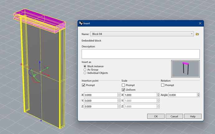 Strange Geometry Issue Block Instance Rhino Mcneel Forum 