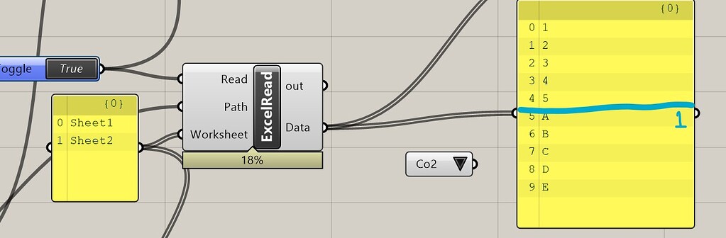 Importing different Excel sheets in different tree - Grasshopper - McNeel Forum