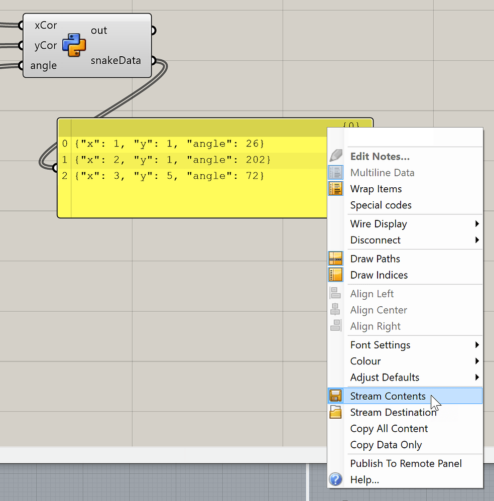 Build a Simple Text File using Grasshopper Python - Scripting - McNeel ... Build a Simple Text File using Grasshopper Python - Scripting - McNeel ...