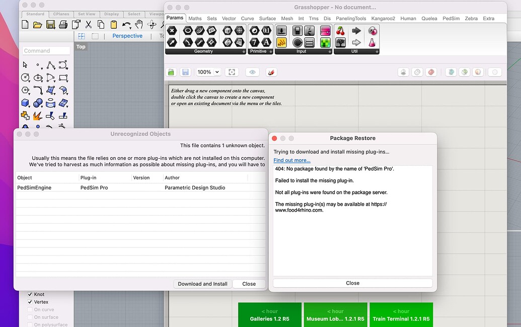 PedSim Pro - GH for Mac - McNeel Forum