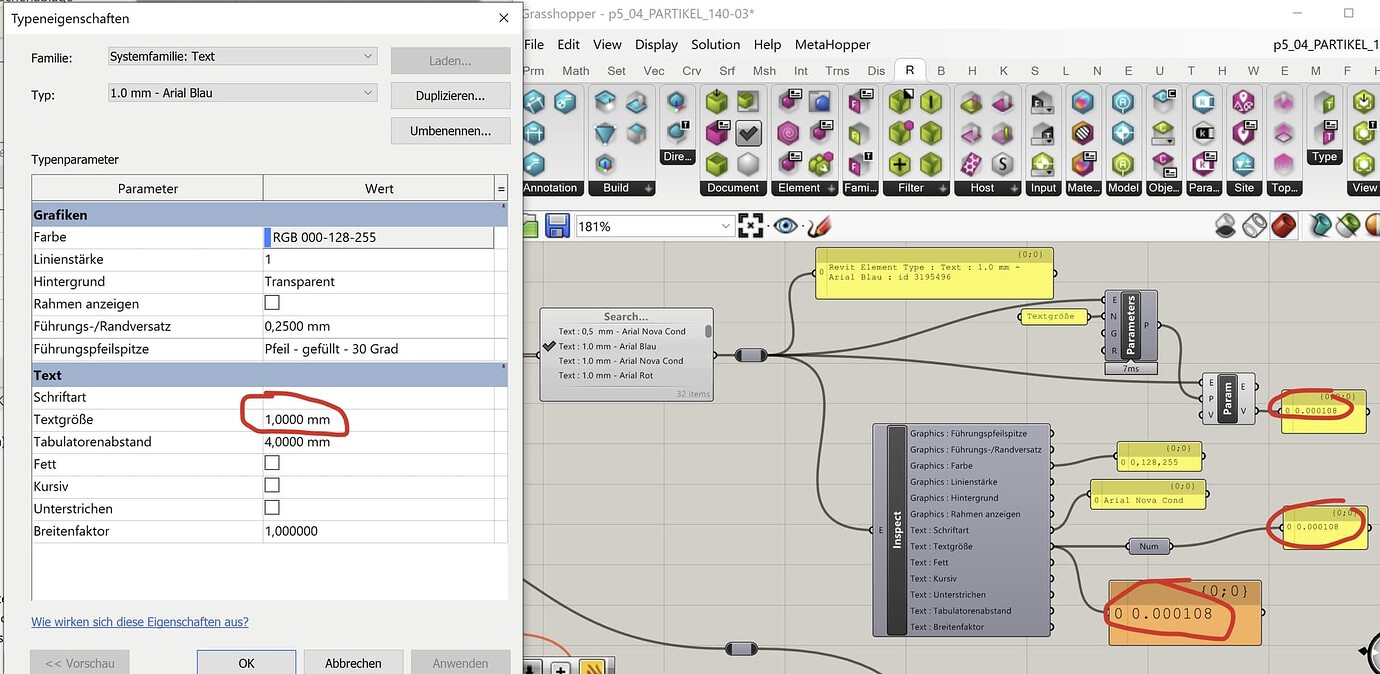 Correct size of Revit Text Style - Revit - McNeel Forum