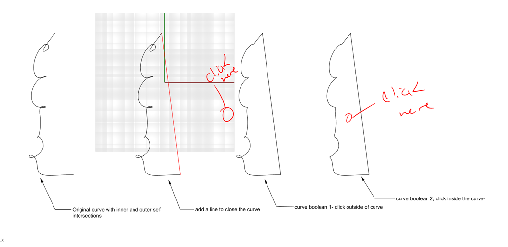 Self intersecting Curves Find And Fix Rhino For Windows McNeel Forum