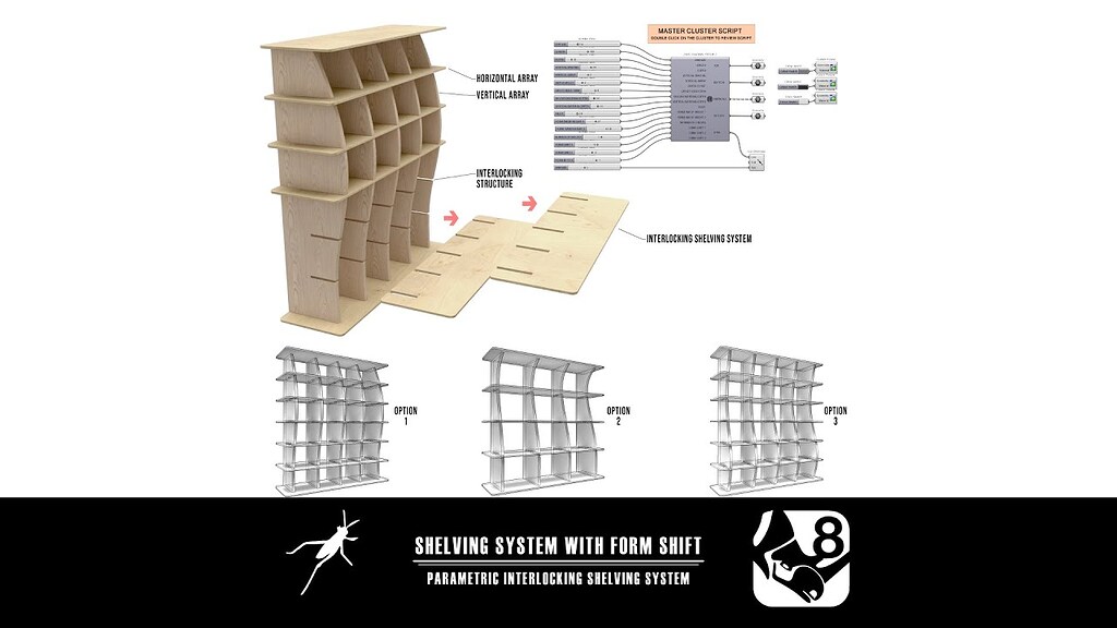 Video Tutorial - How to make a storage shelving system - Grasshopper - McNeel Forum