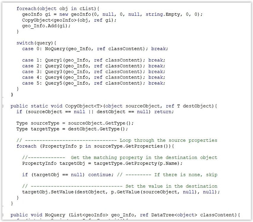 Passing objects in classes between components - Grasshopper Developer - McNeel Forum