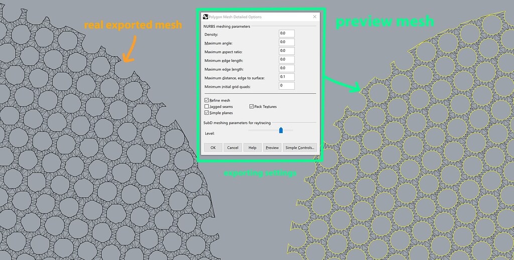 Export OBJ mesh issue - Rhino - McNeel Forum