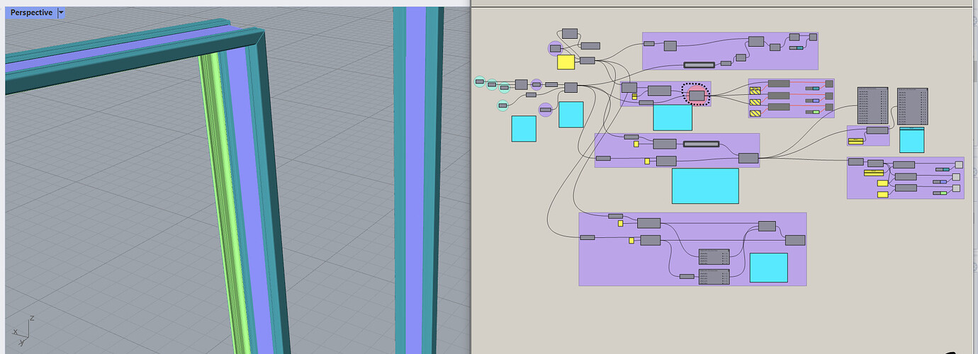 Data-tree structure for simultaneous multiple sweep1 - Grasshopper - McNeel Forum