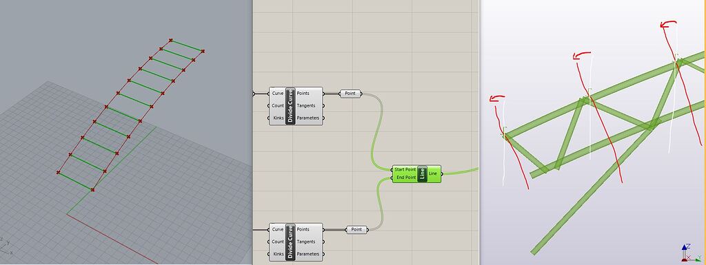 Position purlin on curve - Grasshopper - McNeel Forum