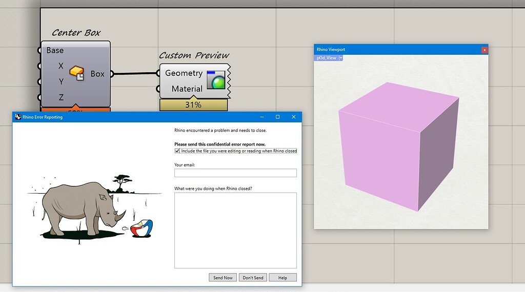 Hide object in (Custom Preview)component in (Render) display mode - Grasshopper - McNeel Forum