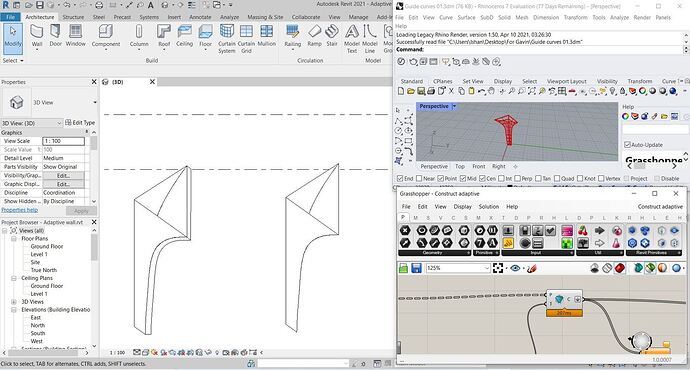 Multiple Generic model to wall - Revit - McNeel Forum
