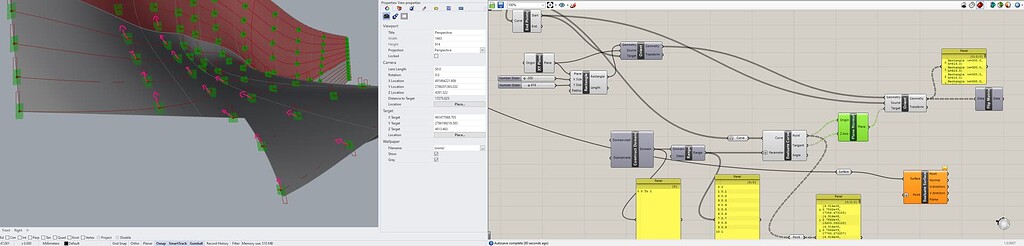 Align plane X to surface tangent - Grasshopper - McNeel Forum