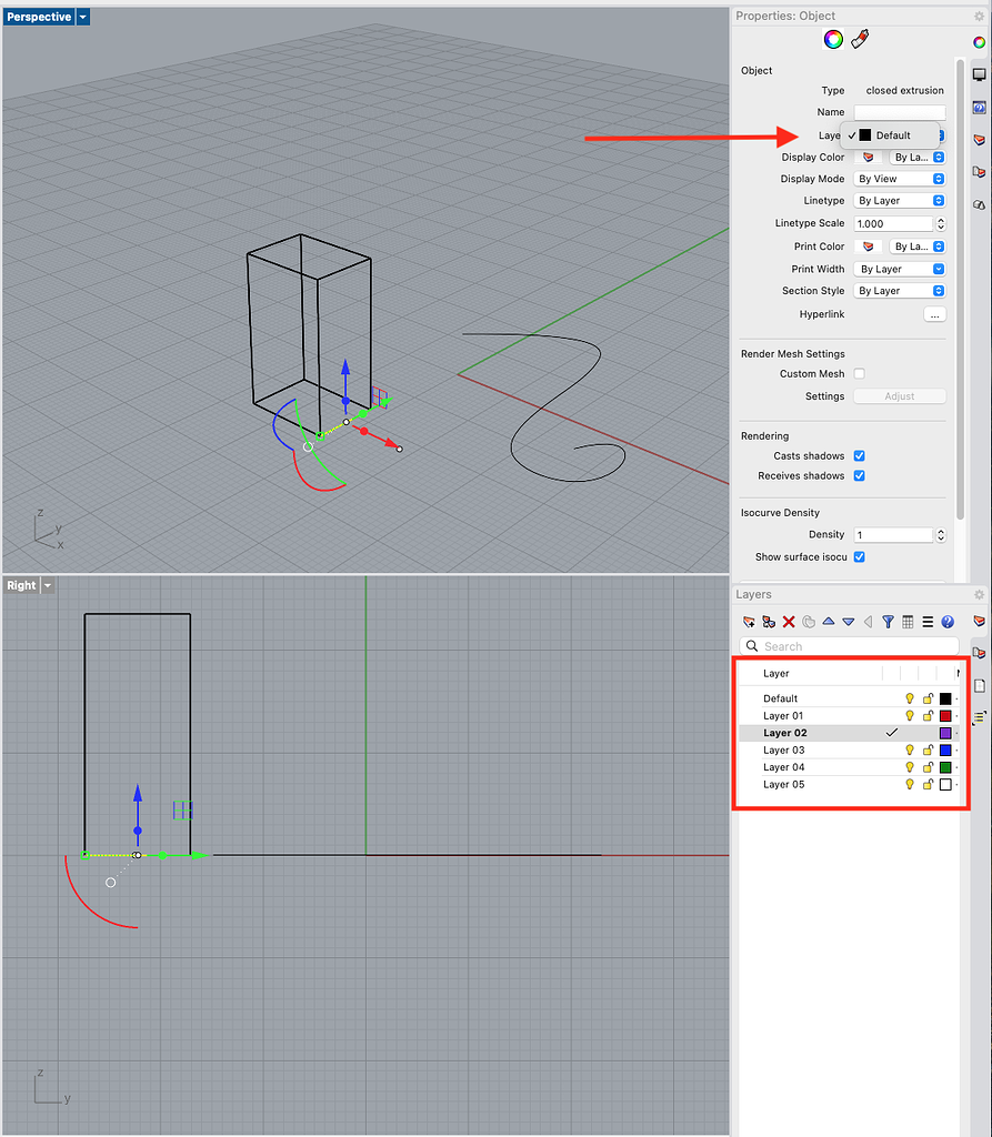 Layer Drop Down Menu Doesn T Always Fully Expand Rhino For Mac Mcneel Forum