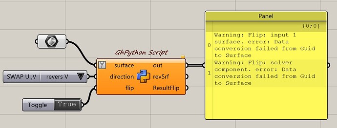 Help for (failed from Guid to Surface) - Scripting - McNeel Forum
