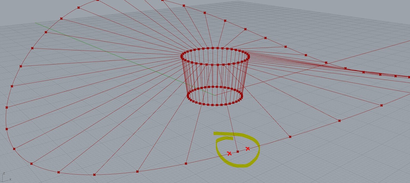 Offset Points on Curve in Grasshopper - Grasshopper - McNeel Forum