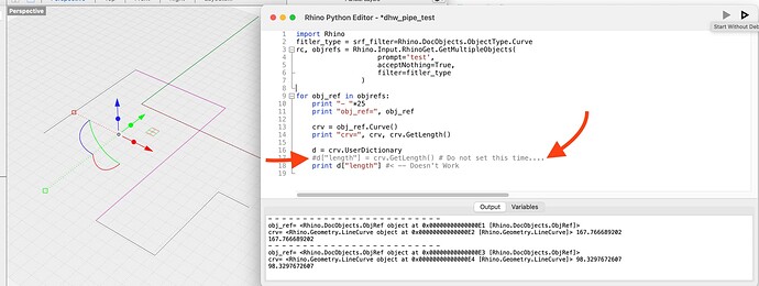 Working with the UserDictionary on Subobjects? - Scripting - McNeel Forum