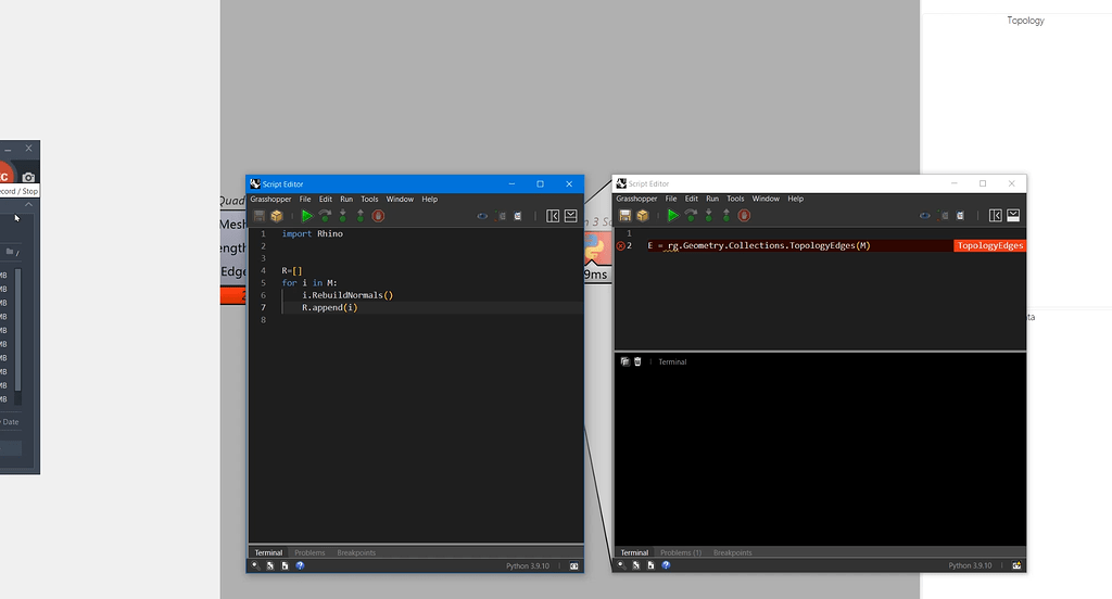 ScriptEditor text selection square not visible in the dark mode - Grasshopper - McNeel Forum