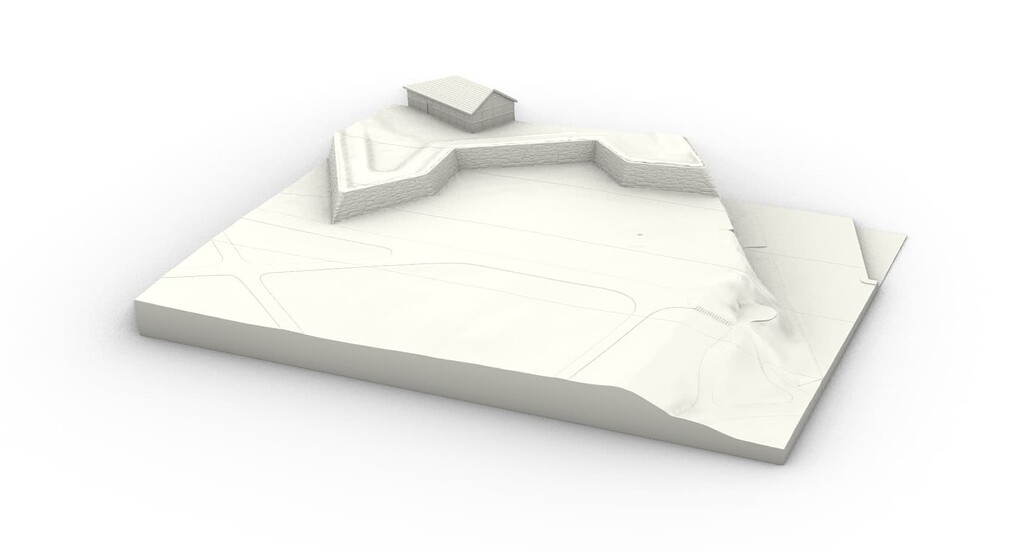 3D terrain model for printing - Gallery - McNeel Forum