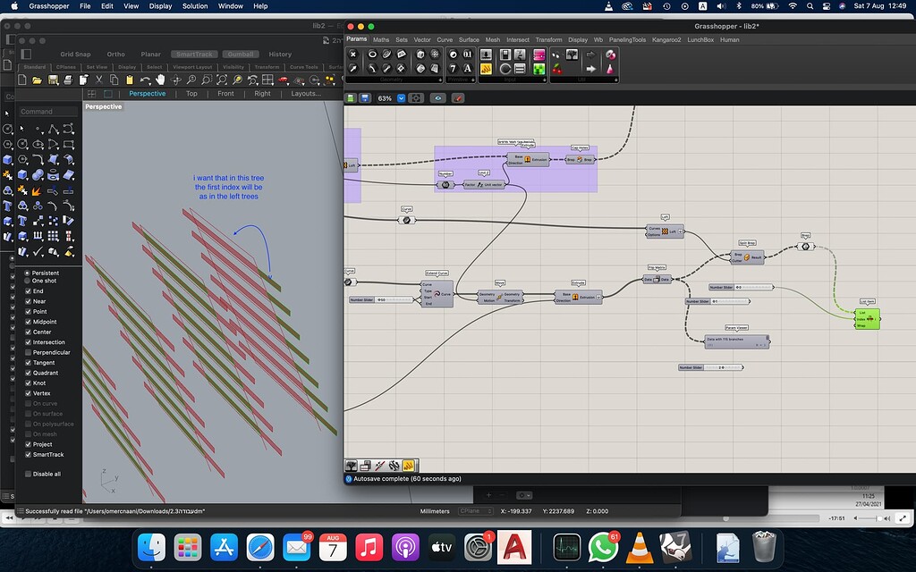 List item return different items - Grasshopper - McNeel Forum