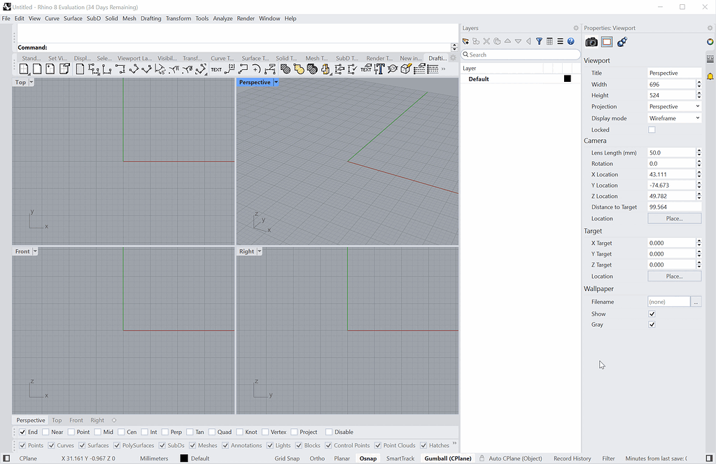 R8 Did my osnaps die? - Rhino for Windows - McNeel Forum