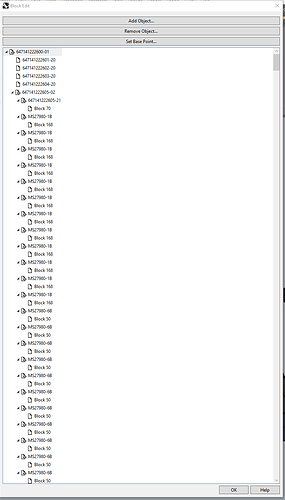 Deleting Nested Blocks Leaves Blocks Named Unnamed Block Reference Rhino For Windows