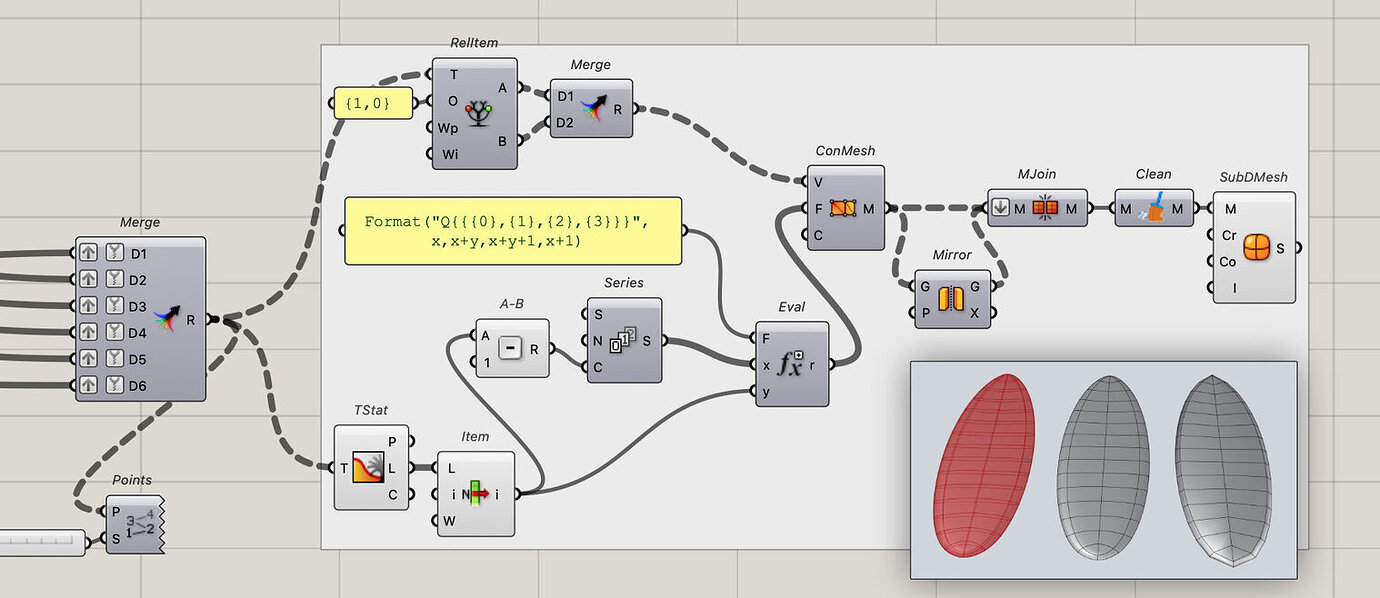 Create Mesh From Points - Grasshopper - McNeel Forum