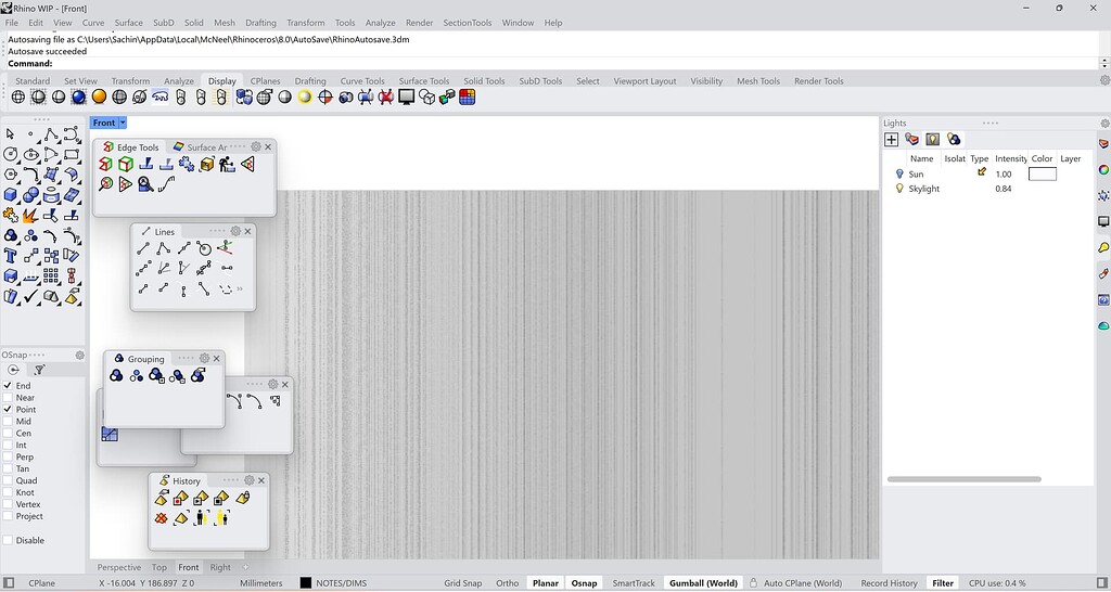 Display Viewport Rendered Mode (Bug) - Serengeti (Rhino WIP) - McNeel Forum