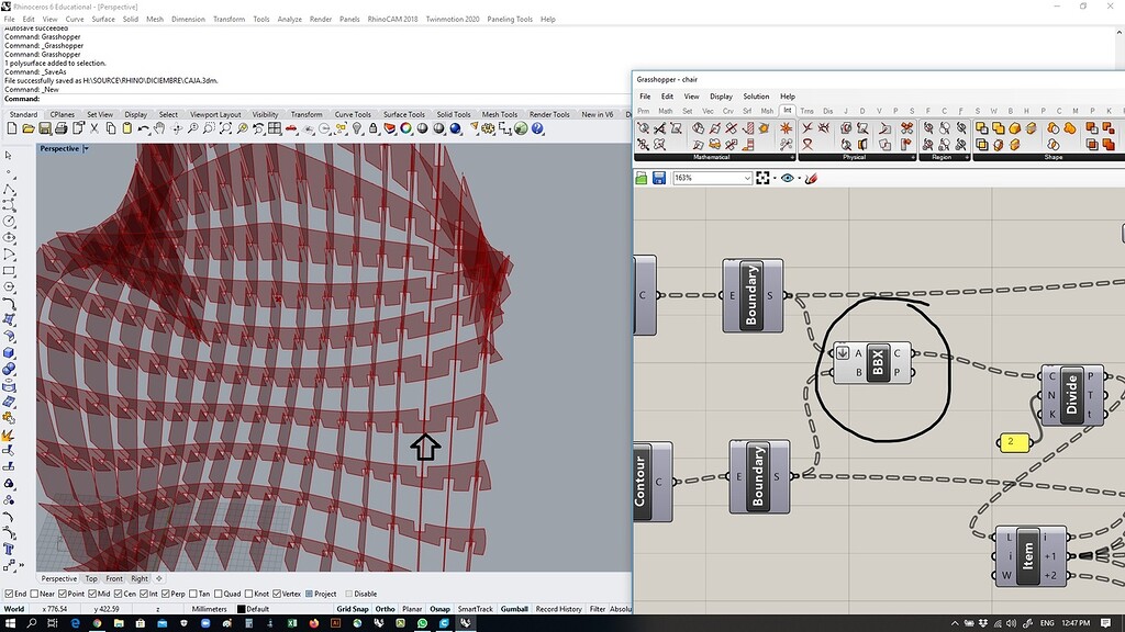Brep_brep line direction - Grasshopper - McNeel Forum