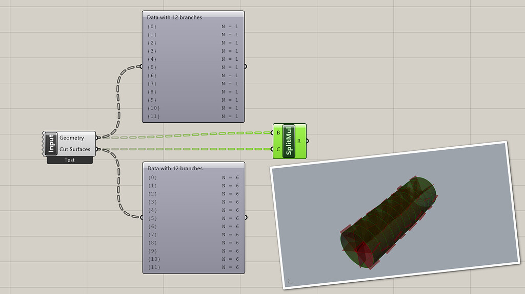 Split Multibrep not working - Grasshopper - McNeel Forum