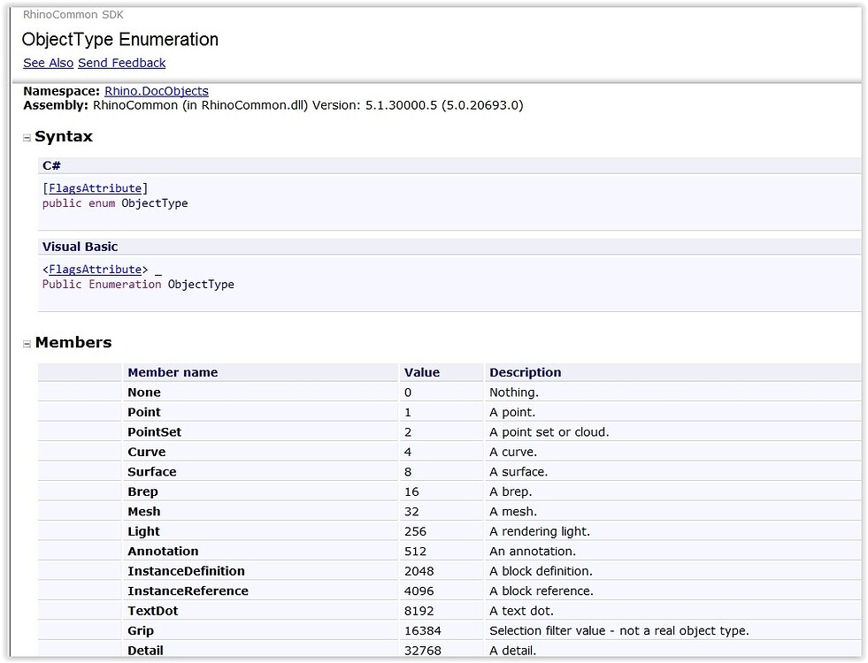 How to get the values of a Rhino Object using C# - Grasshopper - McNeel Forum