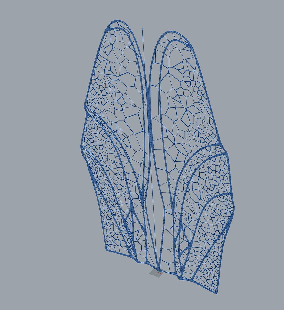 Grasshopper multipipe not working on projected voronoi curves - Grasshopper - McNeel Forum
