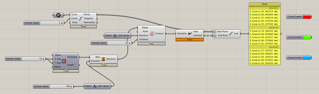 Visualizing Items in Different Paths - Grasshopper - McNeel Forum
