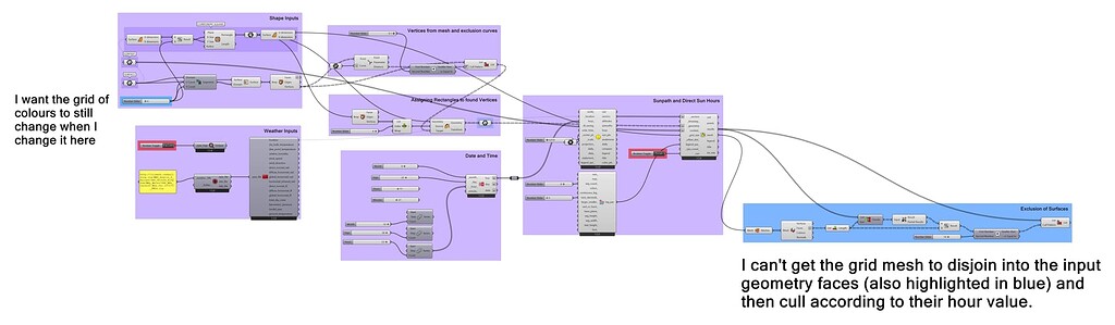 Culling squares from a "LB Direct Sun Hours" Grid - Grasshopper - McNeel Forum