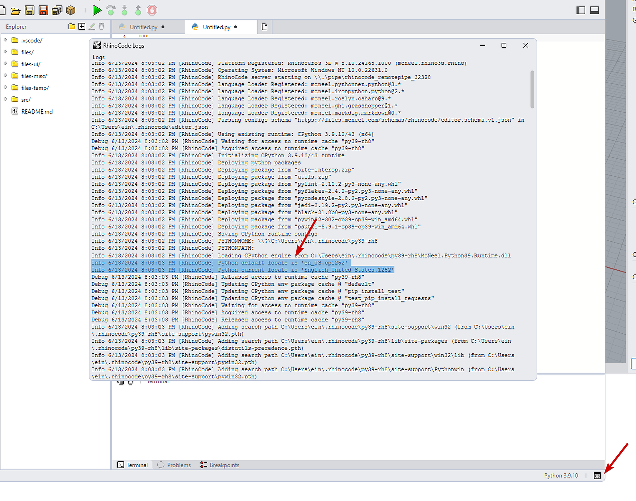 Problem using CPython Libraries - CPython - McNeel Forum
