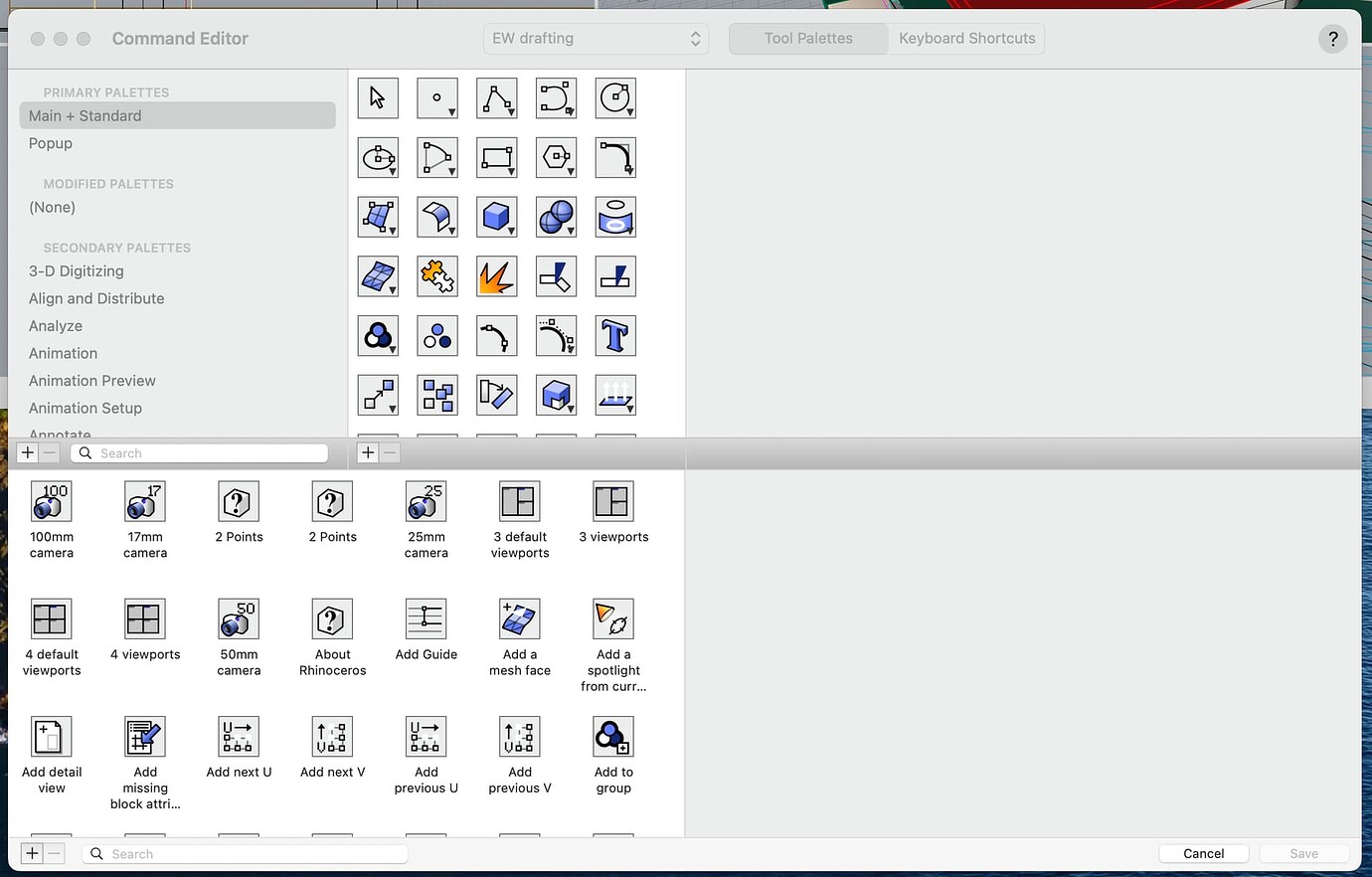 Command editor in Rhino8 - Rhino for Mac - McNeel Forum