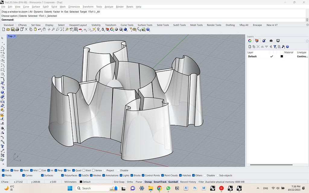 Point Attractor for complex geometry for clay 3d printing - Grasshopper ...