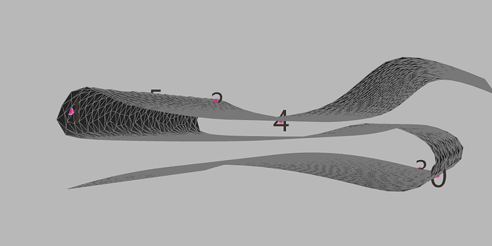 How to measure distance between vertex and attractors along mesh ...
