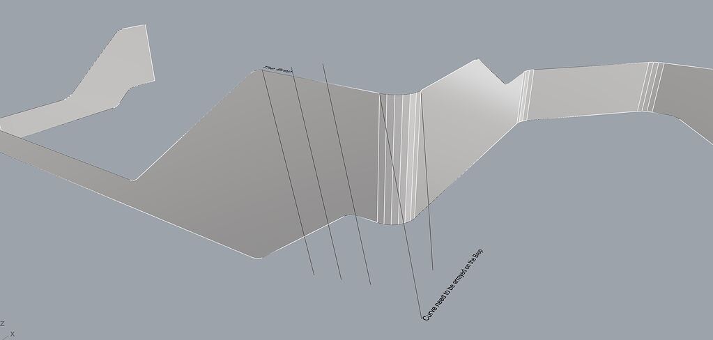 Array A Curve On A Brep Grasshopper Mcneel Forum