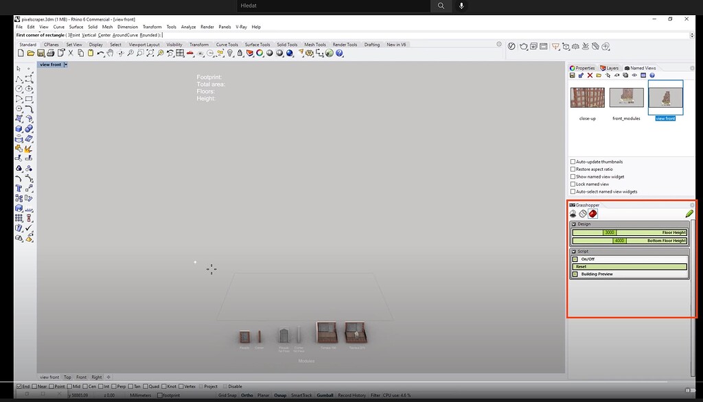 Grasshopper player - Control bar Rhino to GH - Grasshopper - McNeel Forum