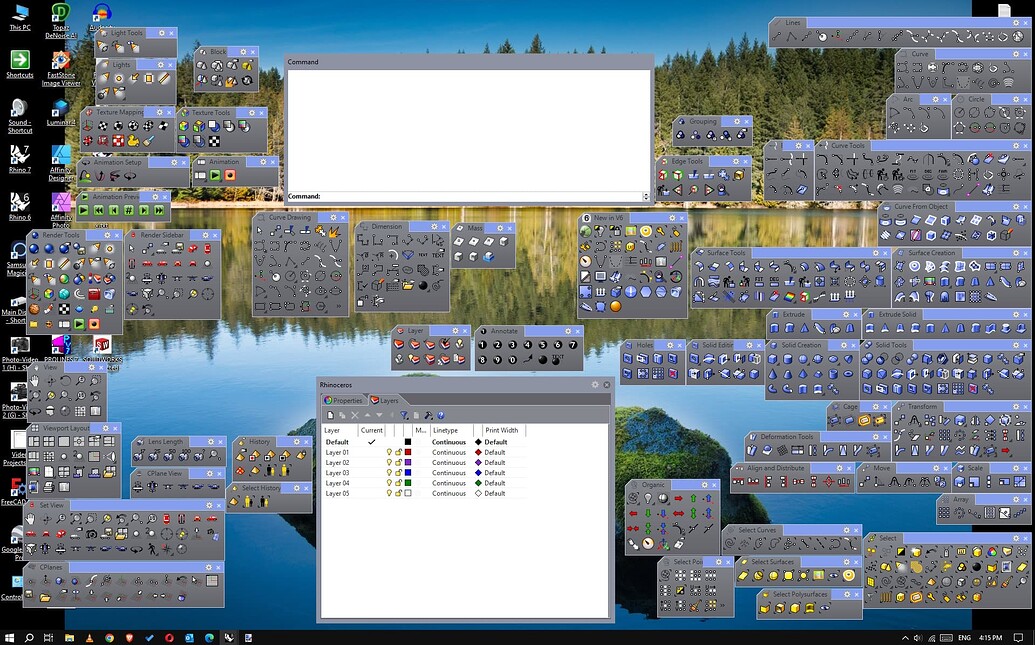 Rhino 8 Toolbar Size on Second Monitor - Rhino for Windows - McNeel Forum Rhino 8 Toolbar Size on Second Monitor - Rhino for Windows - McNeel Forum