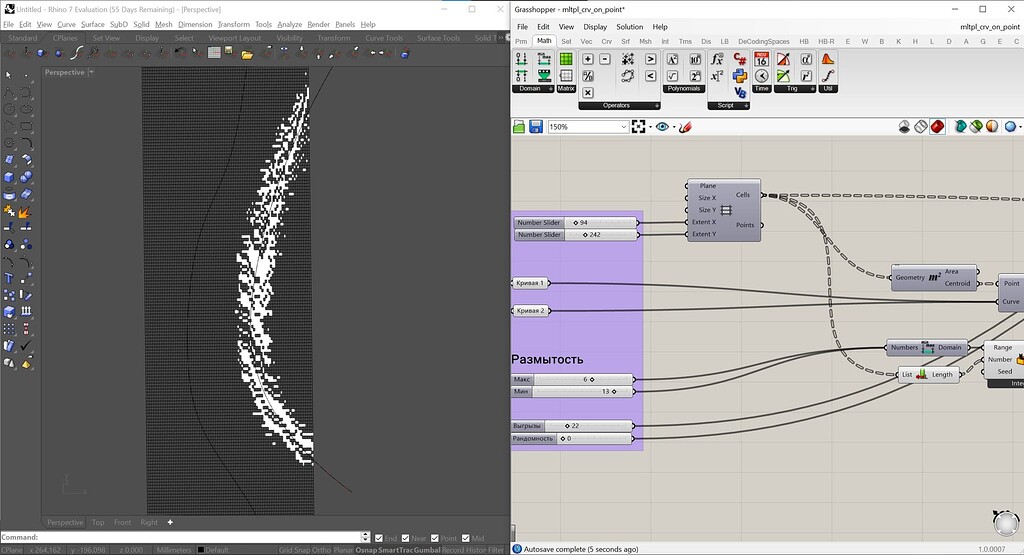 Curve[s] closest point - Grasshopper - McNeel Forum