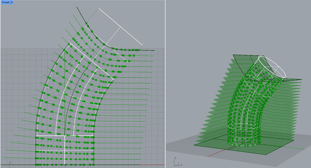 Evaluate Surface over a surface collection - Grasshopper - McNeel Forum