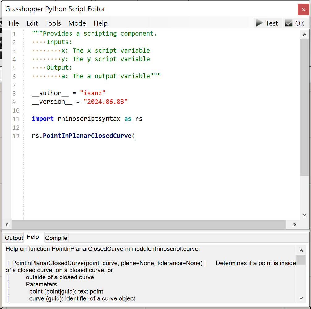 Python in Grasshopper V8 - Grasshopper - McNeel Forum