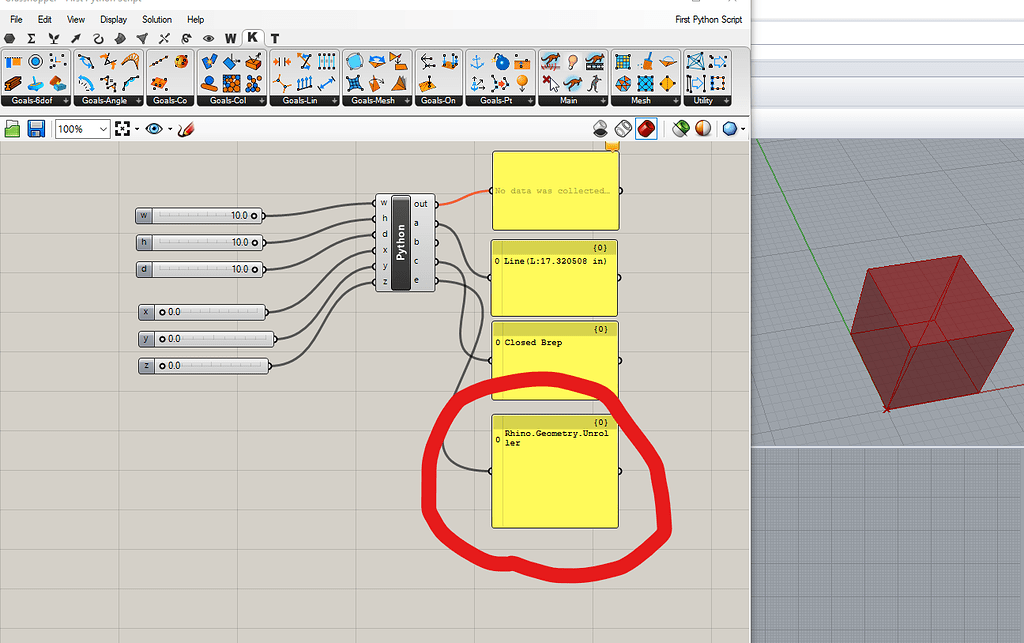 Python Script for Unrolling Brep - Grasshopper Developer - McNeel Forum