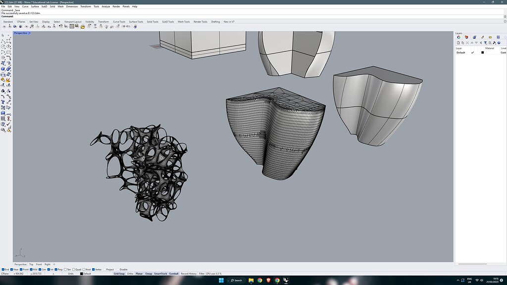 Mesh Boolean Difference - Rhino for Windows - McNeel Forum