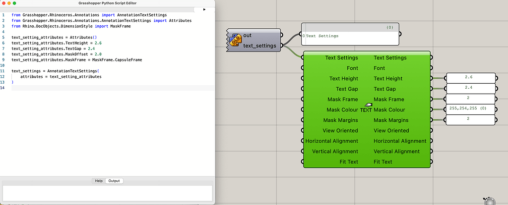 Building Annotation Text Settings? - Rhino for Mac - McNeel Forum