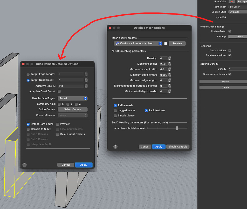 Custom render mesh - Rhino - McNeel Forum