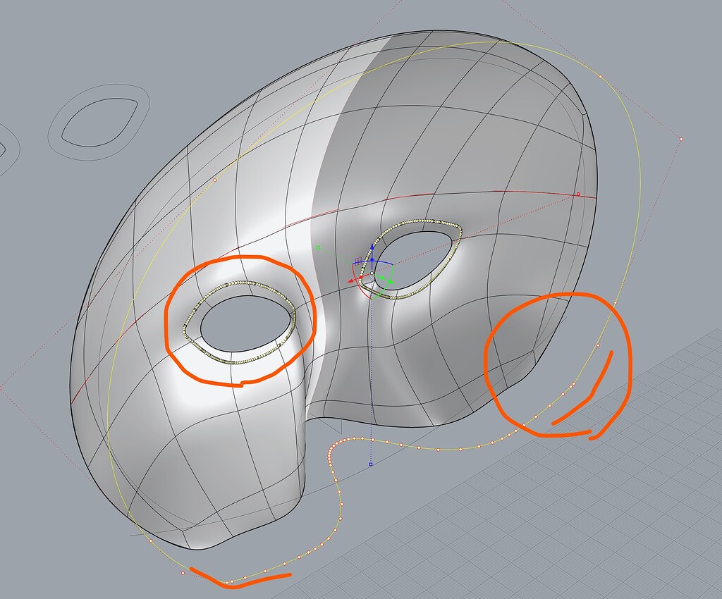 How to match the subD edge to the curve what I draw? - SubD - McNeel Forum