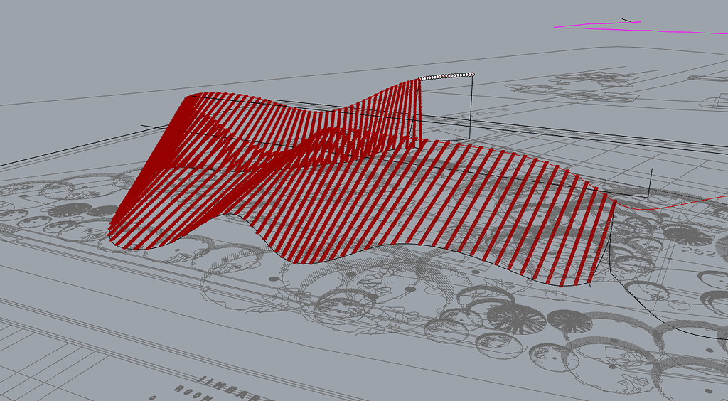 Help Perpendicular array along two curve in gh or rhino - Rhino for Windows - McNeel Forum