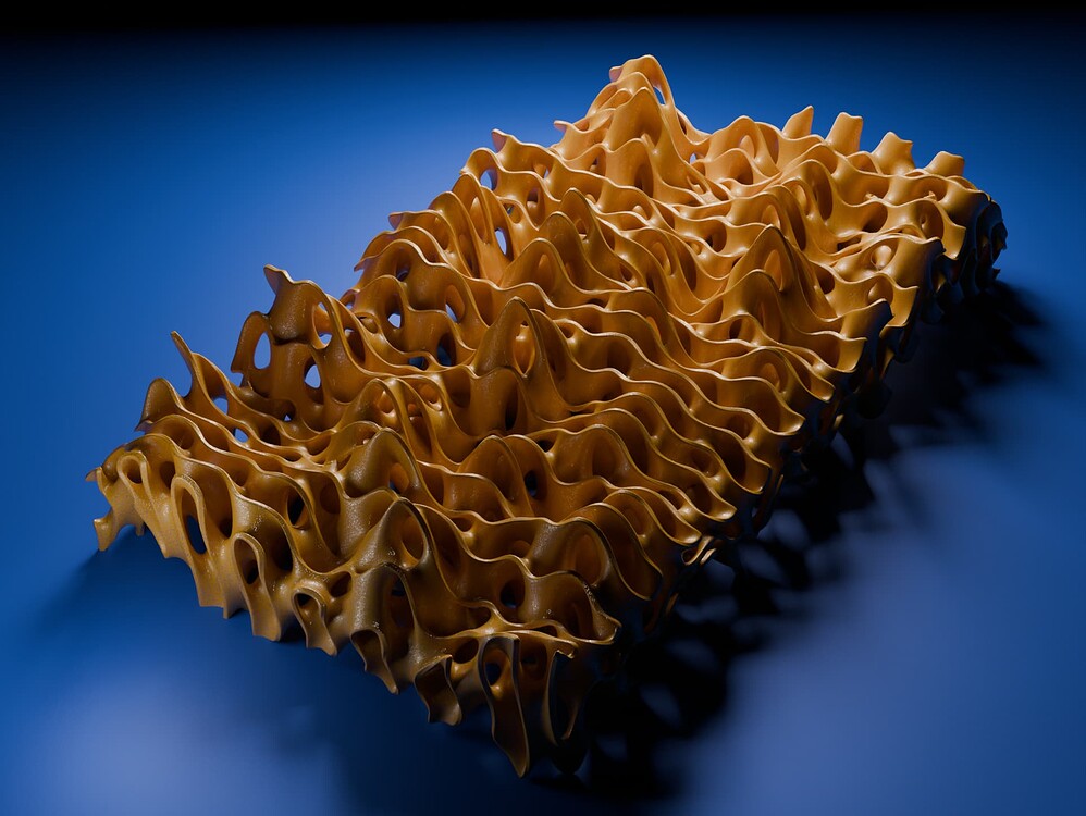 Gyroid Between 2 Nurbs Surface - Grasshopper - McNeel Forum